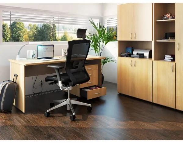 Kancelářský nábytek sestava ProOffice 4 / Třešeň