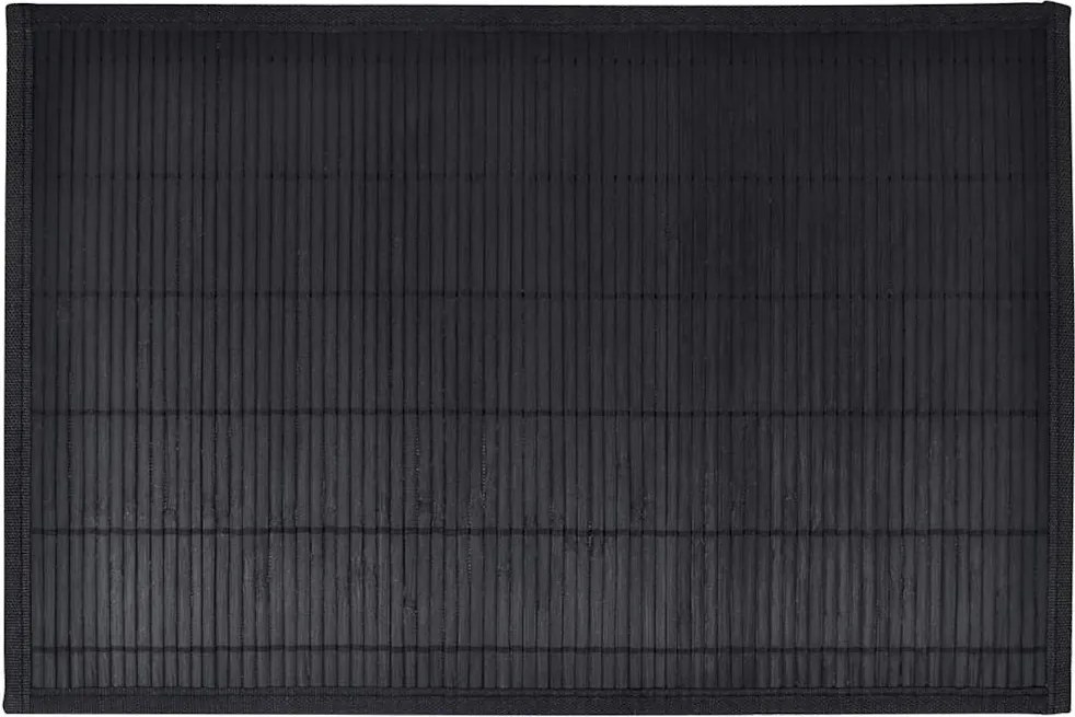 6 ks bambusových prostírání 30 x 45 cm černé 242109
