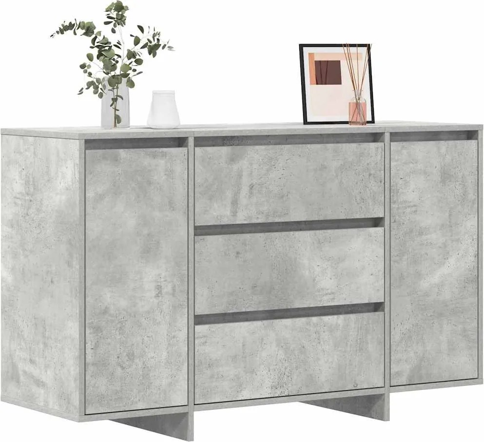 Servírovací skříň Betonově šedá 120 x 41 x 75 cm 3333909