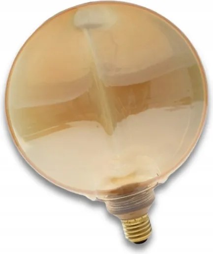 Žárovka G188 Led 4W Velká Ozdobná Kouřová Jantarová Dekorace E27 Retro Amber
