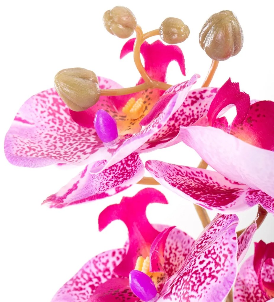 Umělý květ orchideje Fialový EDEN