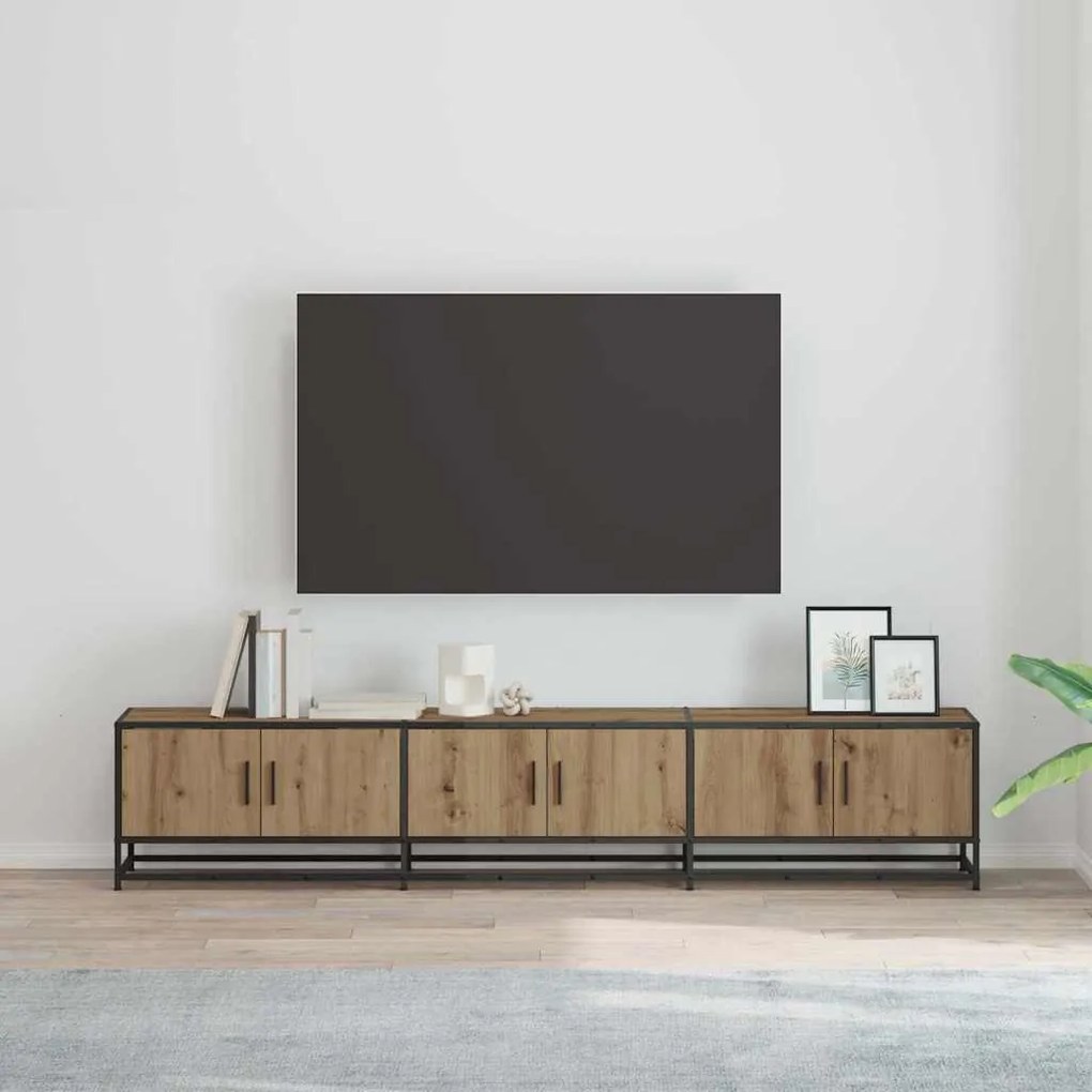 TV jednotky 210 x 35 x 41 cm Artisanový dub Kompozitní dřevo 3402501