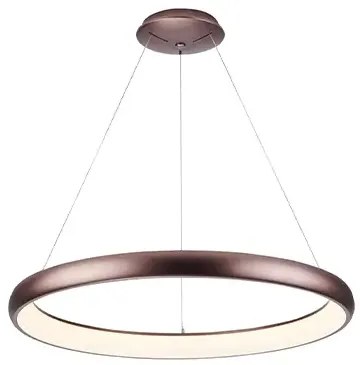 Designový LED lustr Antonio 81 Cct měděná + dálkové ovládání