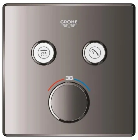 GROHE 29124A00 - Termostatická baterie GROHTHERM SMARTCONTROL grafit
