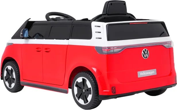Elektrické autíčko Volkswagen ID BUZZ červené