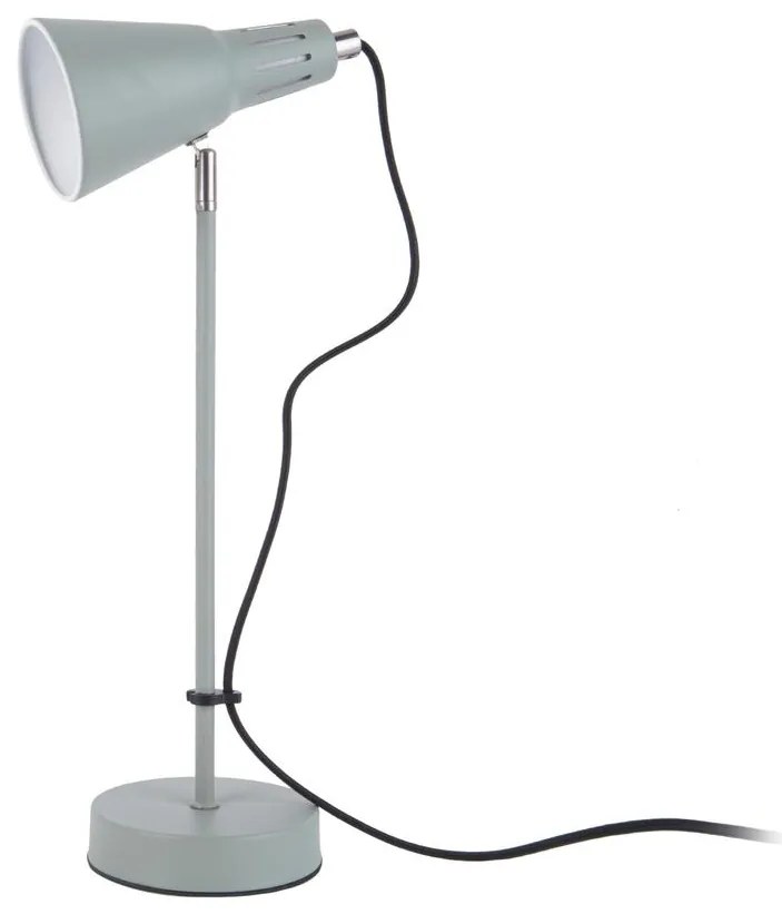 Stolní lampa Mini Cone šedozelená Leitmotiv