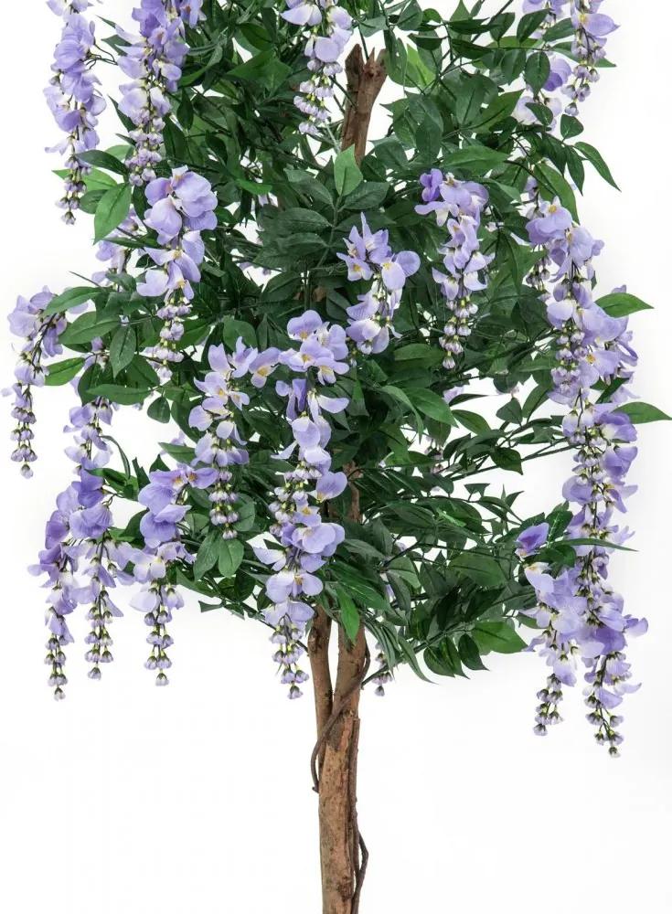 Umělá květina - Vistárie fialová, 180 cm