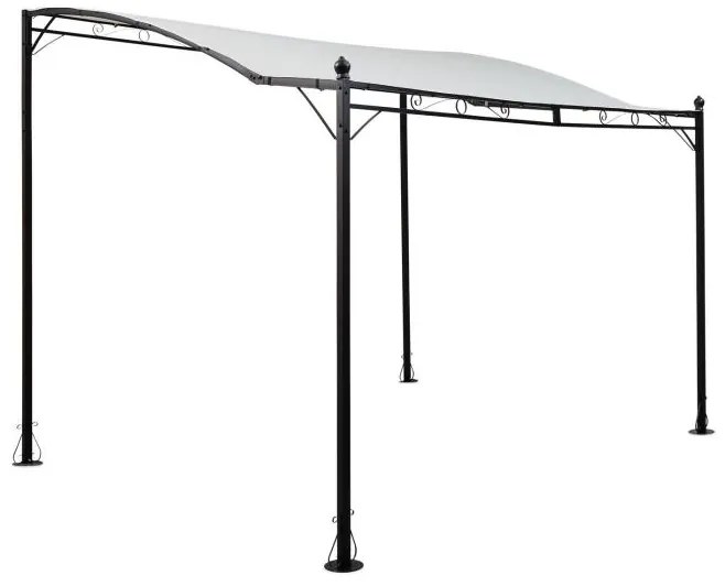 Blumfeldt Allure, pergola, přístřešek, altán, 300 x 250 cm, polyester, světle béžová