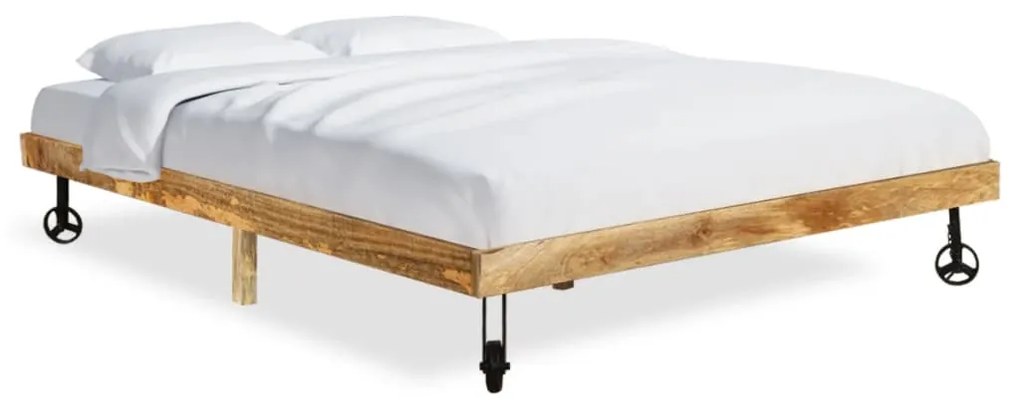 285914 vidaXL Rám postele masivní mangovníkové dřevo 160 x 200 cm