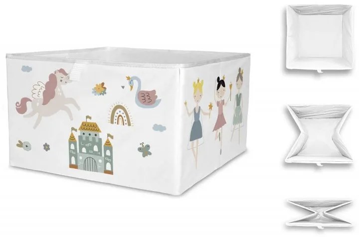 Úložná krabice fairy kingdom, 20x32cm
