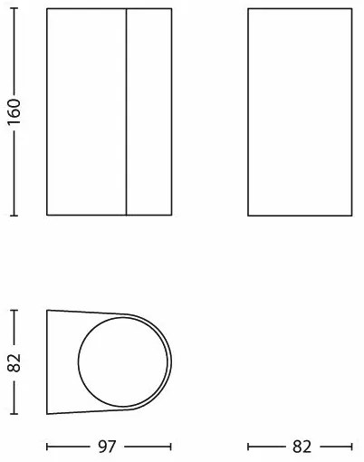 Philips 17102/47/PN - Venkovní svítidlo MY GARDEN NIGHTINGALE 2xGU10/35W/230V IP44