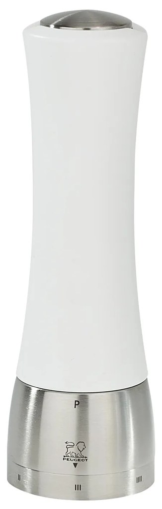 Peugeot Mlýnek na sůl MADRAS bílá/nerez 21 cm