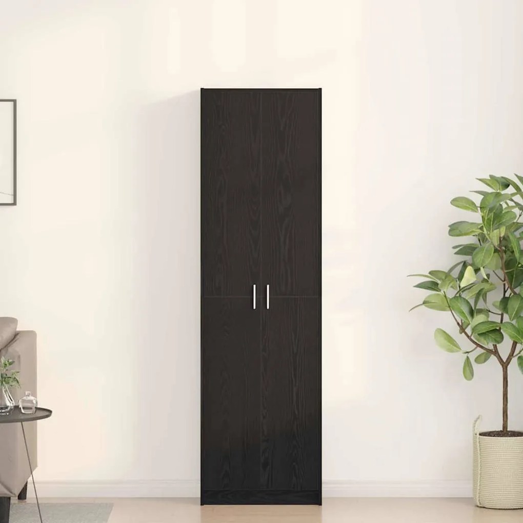 Šatní skříň Černý dub 55 x 25 x 189 cm Kompozitní dřevo 3334009