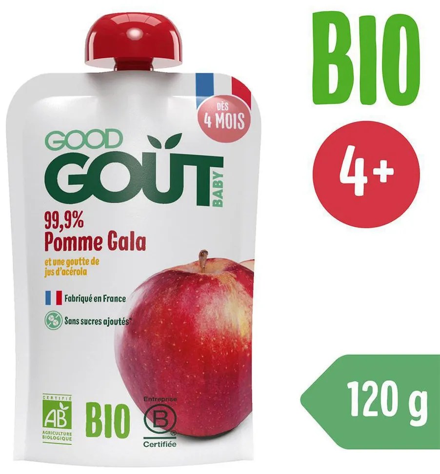 Good Gout BIO Jablko Gala (120 g)