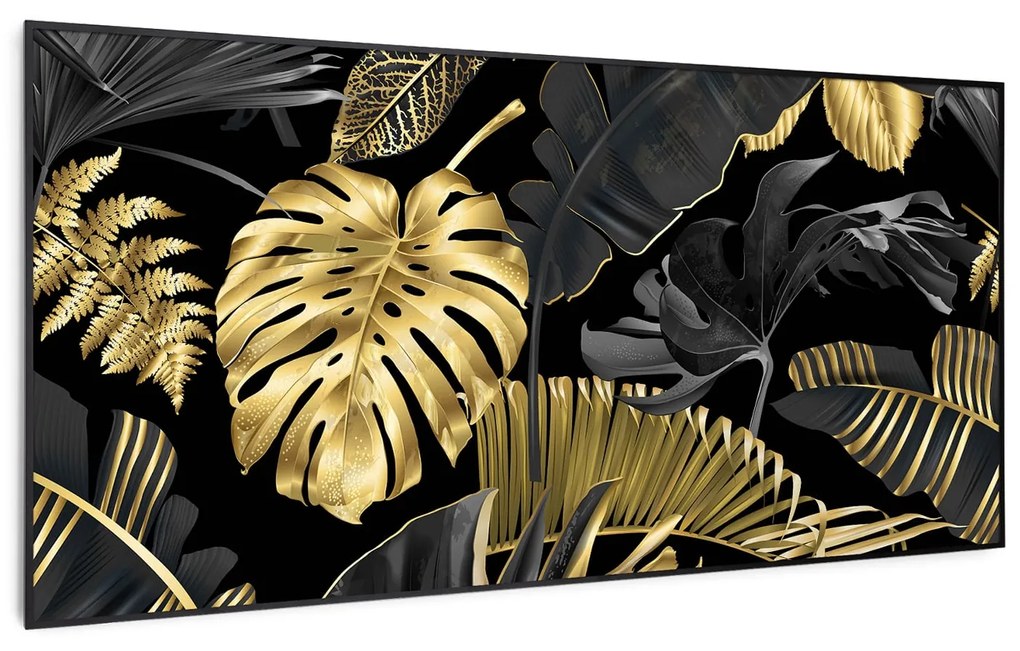 Klarstein Wonderwall Air Art Smart, infračervený ohřívač, 120 x 60 cm, 700 W, černý list