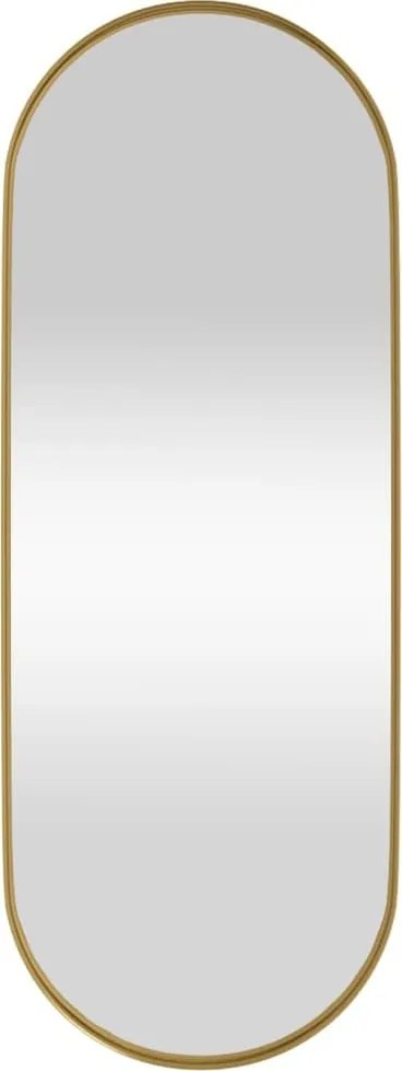 vidaXL Nástěnné zrcadlo 15 x 40 cm oválné [344935] Barva: zlatá