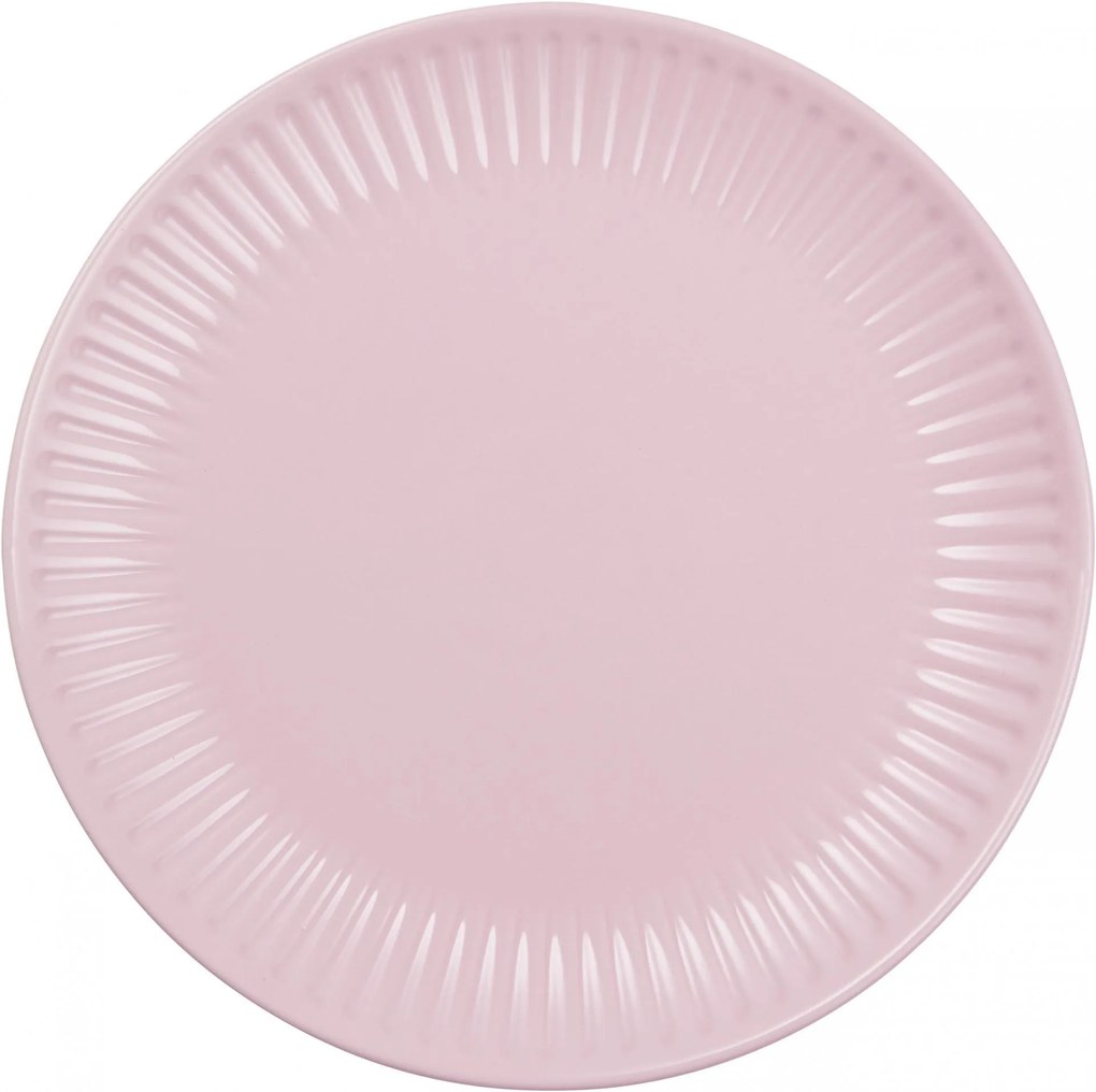 IB LAURSEN Obědový talíř Mynte English Rose 28 cm, růžová barva, keramika