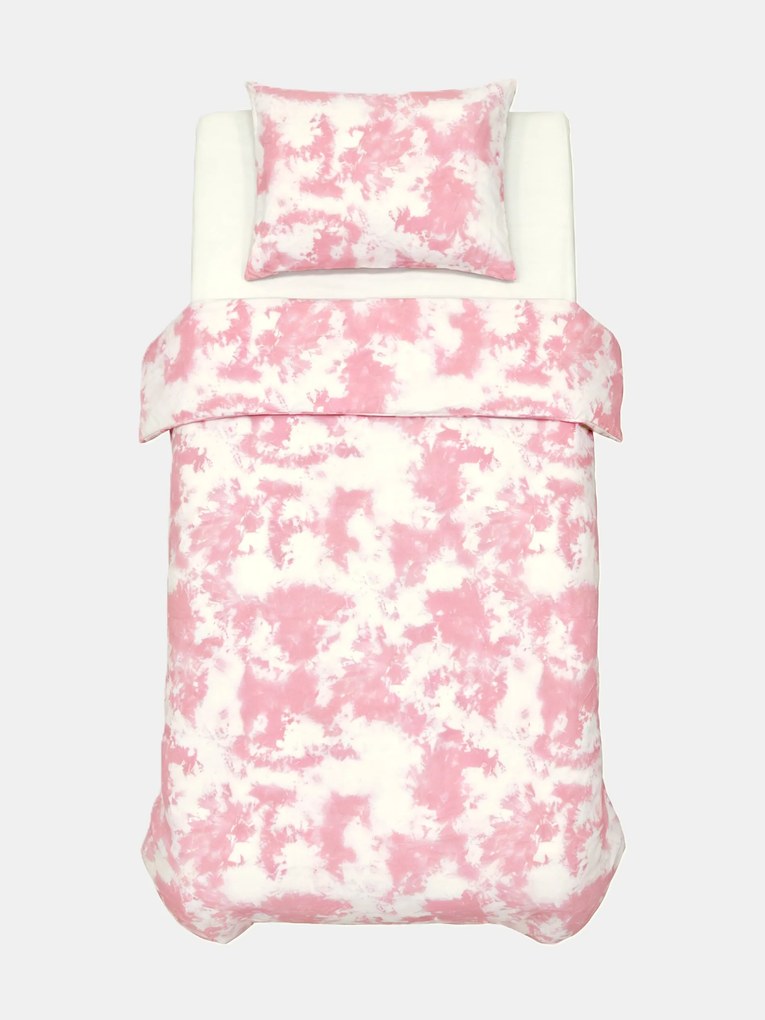 Sinsay - Povlečení s efektem tie-dye - růžová