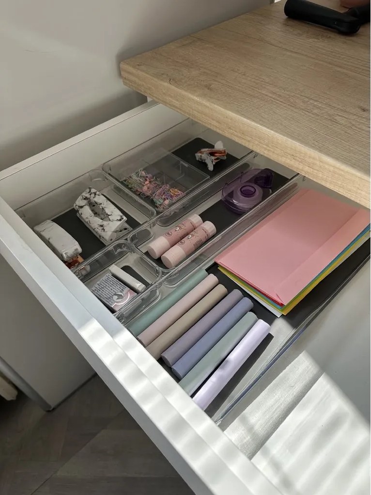 Orion Organizér do šuplíku kuchyně i koupelny, příborník GREY 24 x 16 x 5 cm
