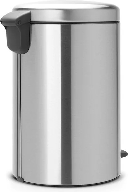 Nášlapný ocelový odpadkový koš v matně stříbrné barvě 20 l NewIcon – Brabantia