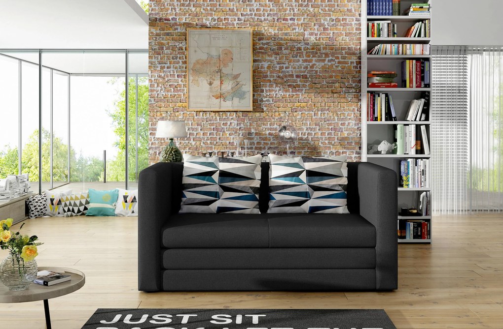 XXXLutz ROZKLÁDACÍ POHOVKA, textil, antracitová MID.YOU - Rozkládací pohovky - 00000L003603