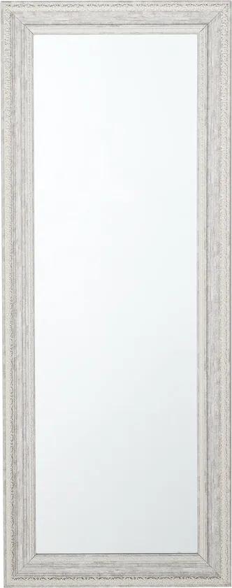 Nástěnné zrcadlo 50x130 béžová/stříbrná VERTOU