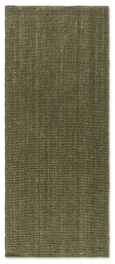 Khaki jutový běhoun 80x200 cm Bouclé – Hanse Home