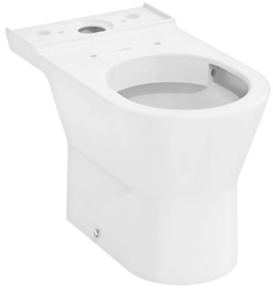 Hansgrohe EluPura Original S - WC kombi mísa, zadní odpad, Rimless, SmartClean, bílá 61165450