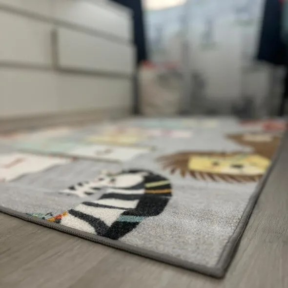 Ayyildiz, Dětský kusový koberec Play 2903 grey, 140x200, vícebarevná, dětský pokoj