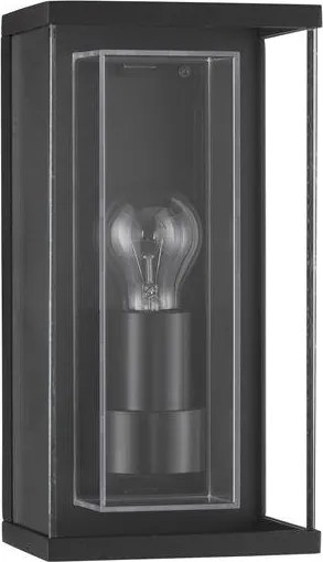 NV 9492710 Venkovní nástěnné svítidlo REGINA antracitový hliník a čiré sklo E27 1x12W 220-240V bez žárovky IP65 - NOVA LUCE