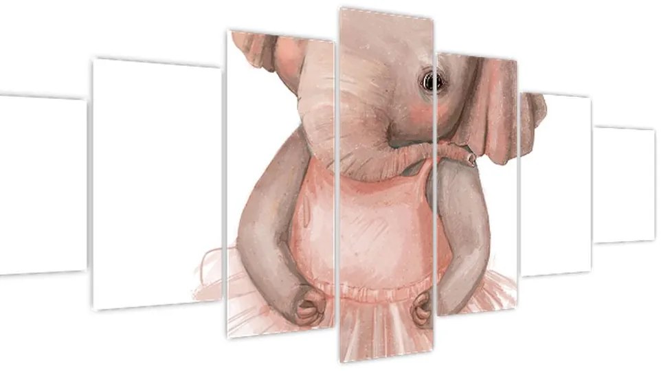Obraz - Akvarelové zvířátko N⁰5 (210x100 cm) Biano.cz