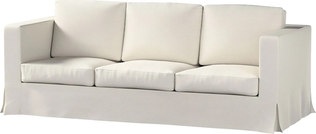 Potah na pohovku IKEA  Karlanda 3-místná nerozkládací, dlouhý barva šedá