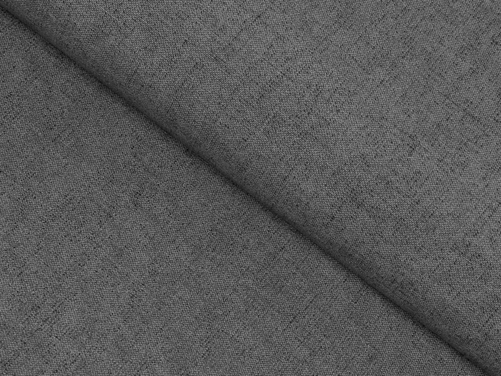 Biante Dekorační běhoun na stůl Porto PRT-021 Tmavě šedá režná 20x120 cm