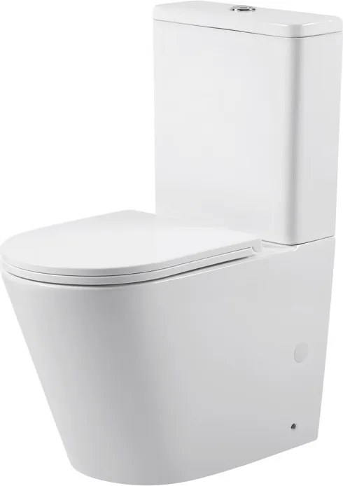 Erga Tina, WC kombi mísa 620x365x820 mm, Tornado 2.0 + toaletní sedátko, bílá lesklá, ERG-V03-TINA-TO2-WH