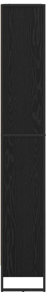 Knihovna 80 x 30 x 189,5 cm Kompozitní dřevo Černý dub 3403010