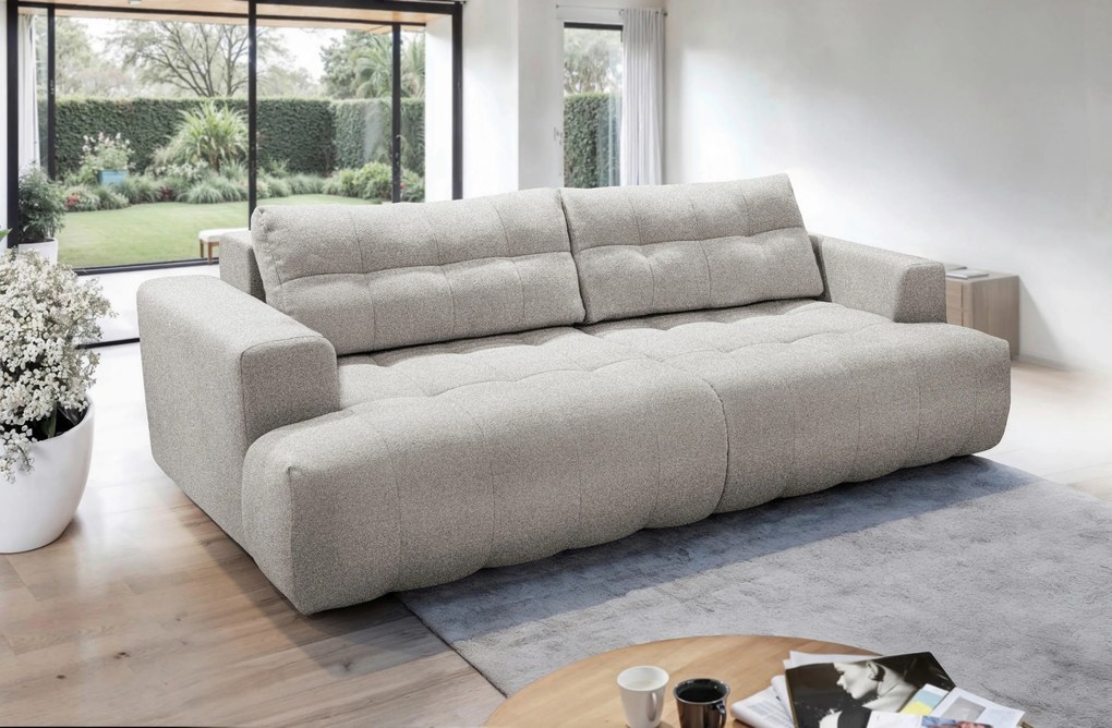 XXXLutz POHOVKA BIG SOFA, plast, textil, kompozitní dřevo, přírodní barvy MID.YOU - Pohovky - 000694010202