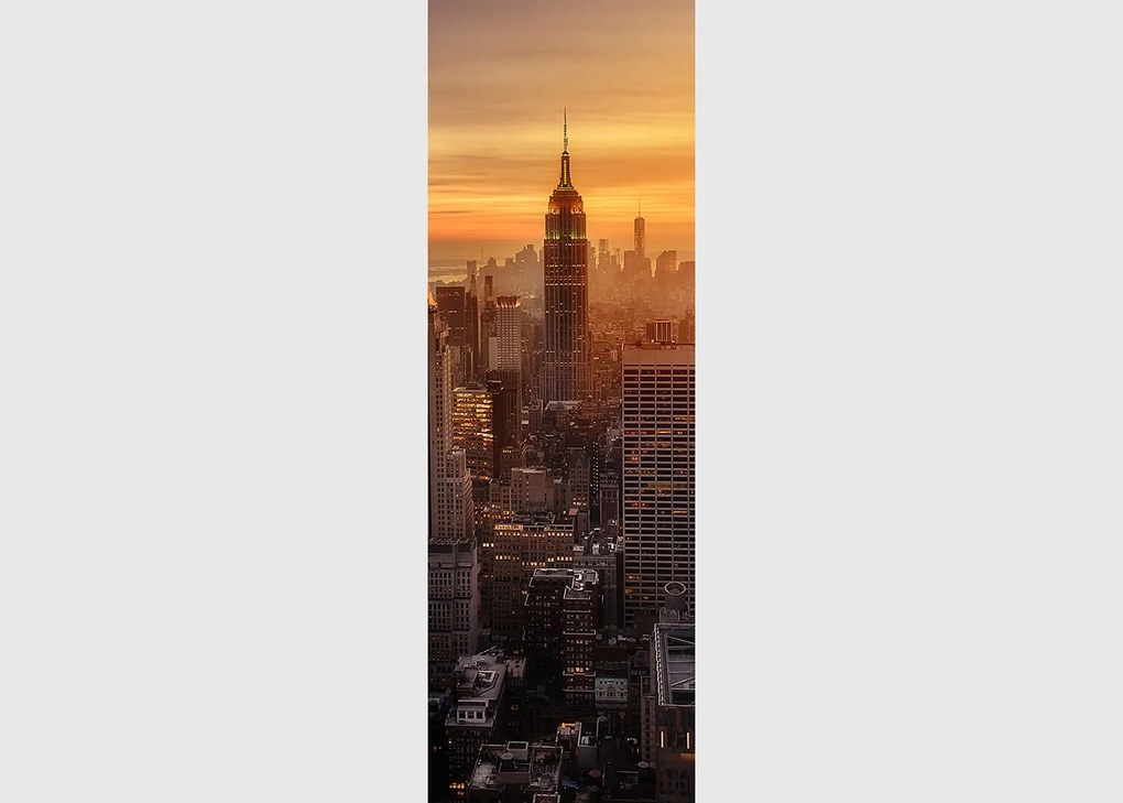 Vliesová fototapeta na zed' Ranní Empire State Building | 90 x 270 cm | DFTNVL3722