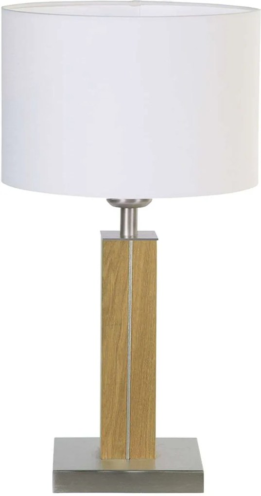HerzBlut Dana stolní lampa s dřevěnou nohou dub