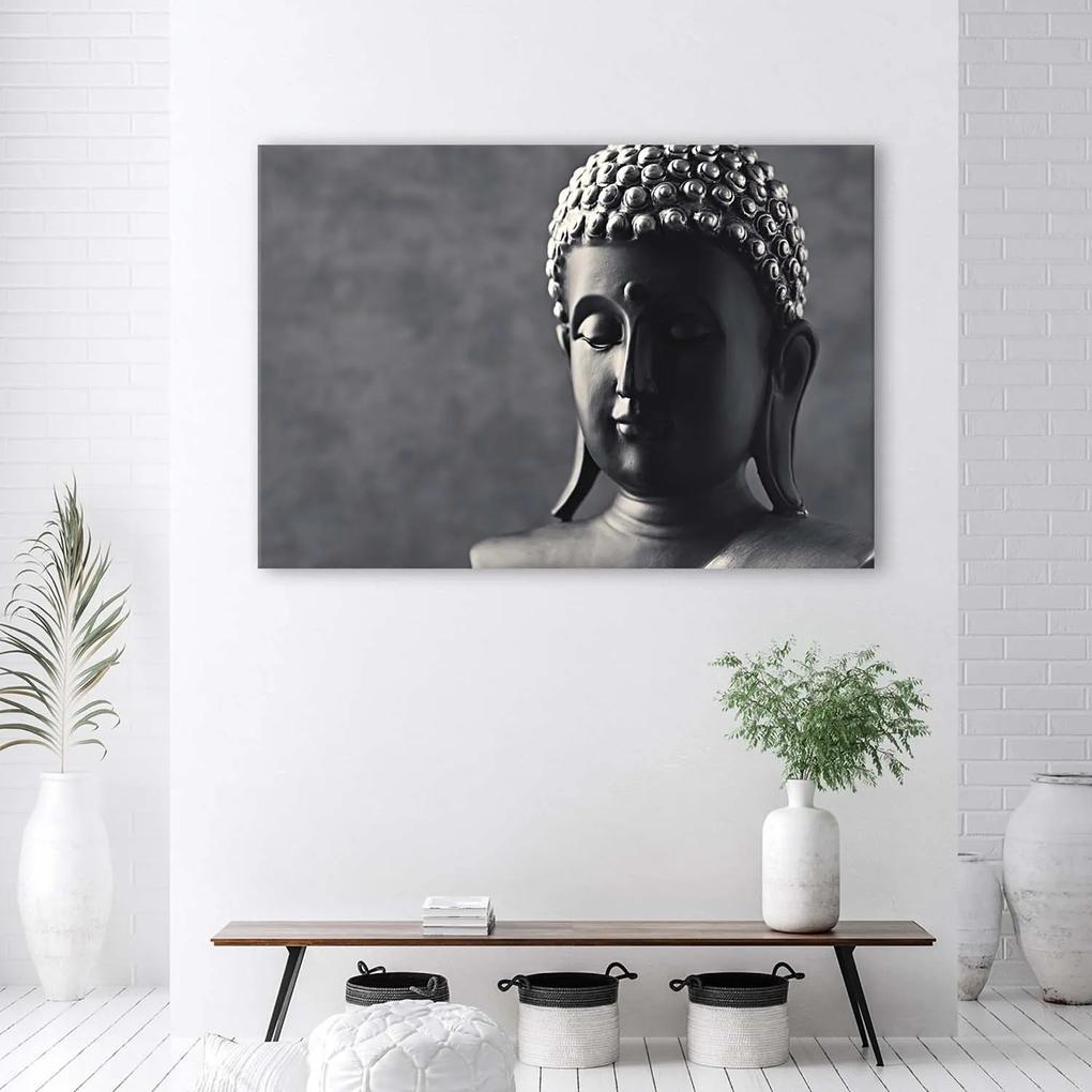 Gario Obraz na plátně Buddha na šedém pozadí Rozměry: 60 x 40 cm