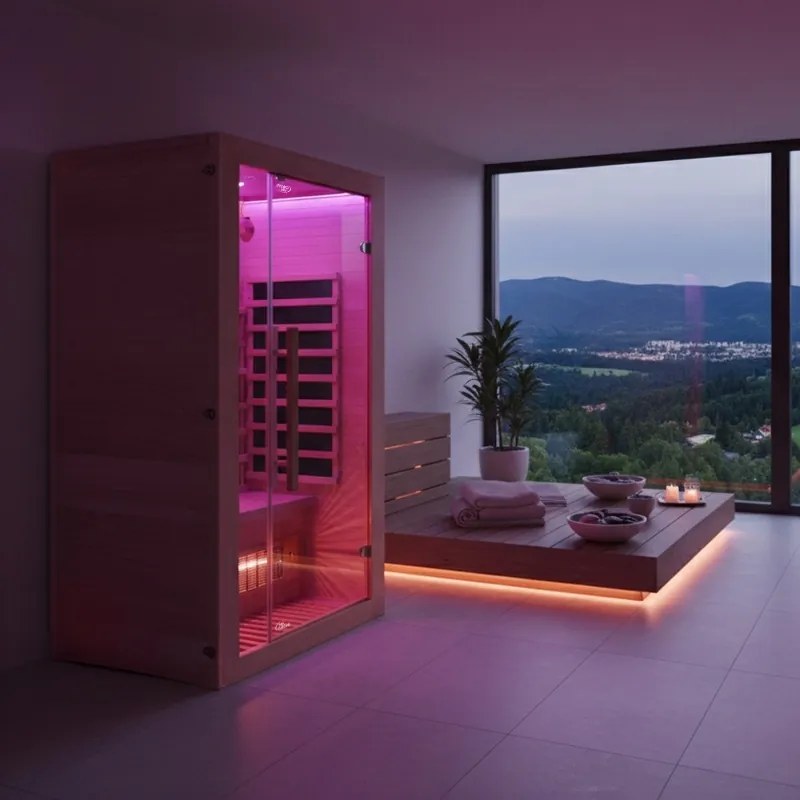 BPS-koupelny Infrasauna Relax HYD-2909 90x90, 1-2 osoby