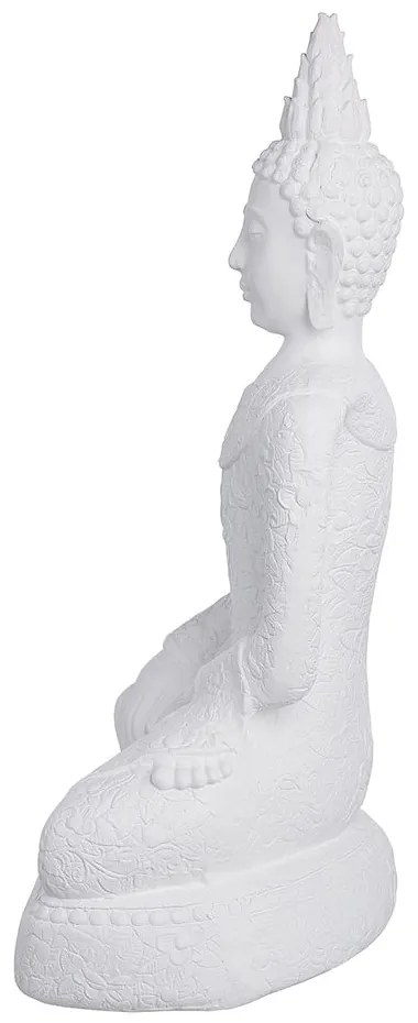 Butlers BUDDHA Soška 60 cm - bílá