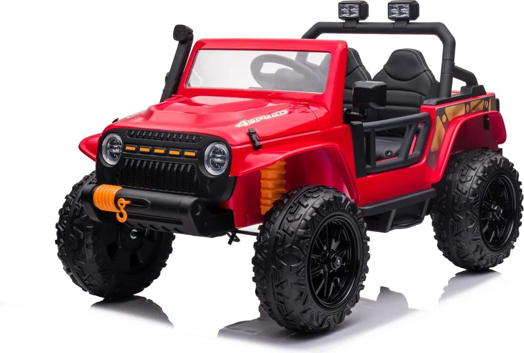 Ramiz Auto Jeep Monster červené