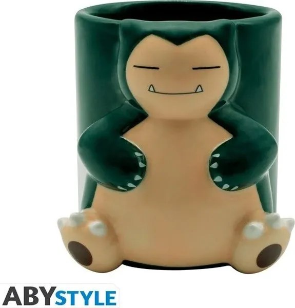 Hrnek 3D Pokémon - Snorlax 350 ml Vícebarevná