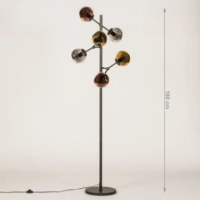 Stojací luxusní lampa Pasteri Glass 6