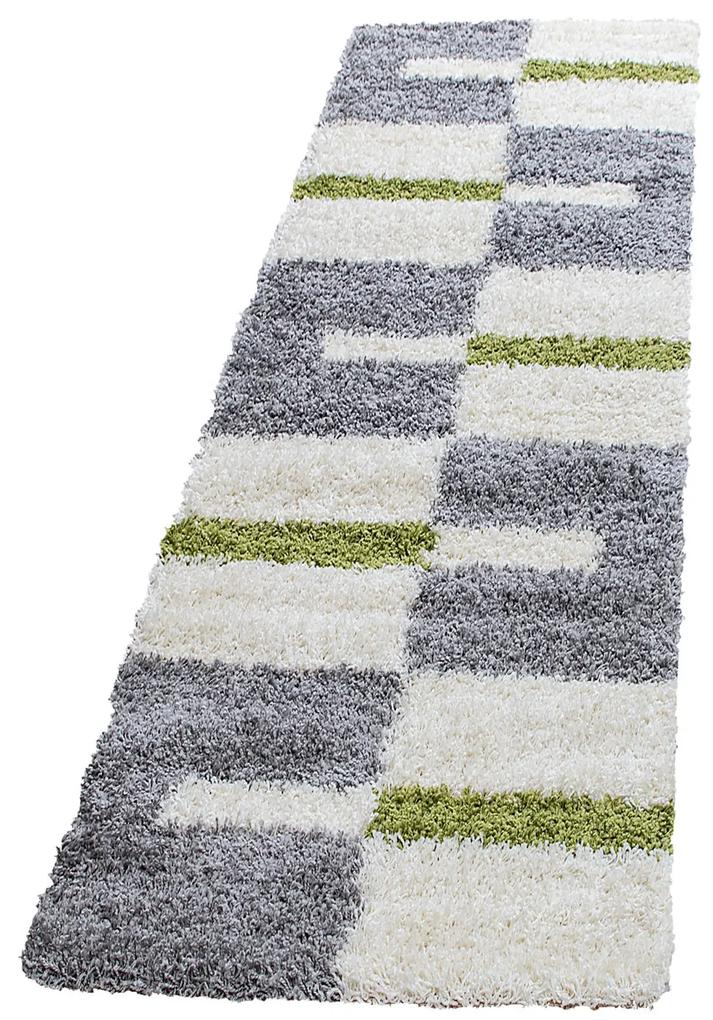 Ayyildiz Kusový koberec GALA 2505, Zelená Rozměr koberce: 280 x 370 cm