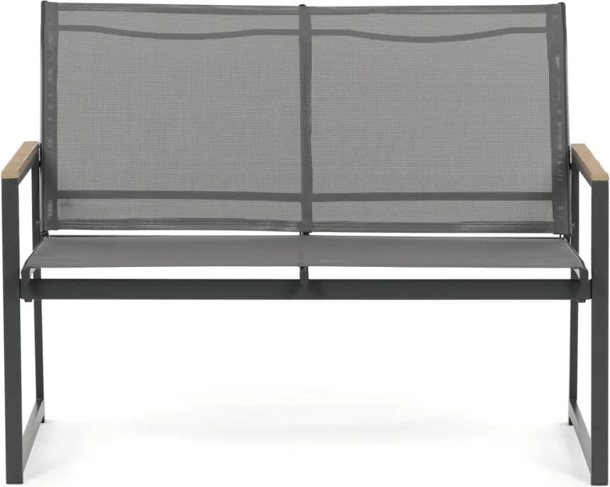 Zahradní sestava AZS-S1212 GREY, síťovina, šedá (108 x 68) cm