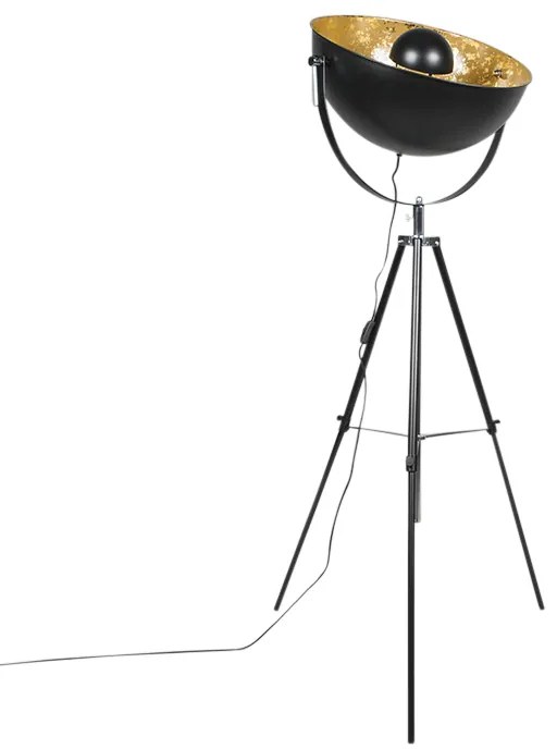 Průmyslová chytrá stojací lampa na trojnožce, černá, vč. WiFi A60 - Magna 50 Eglip