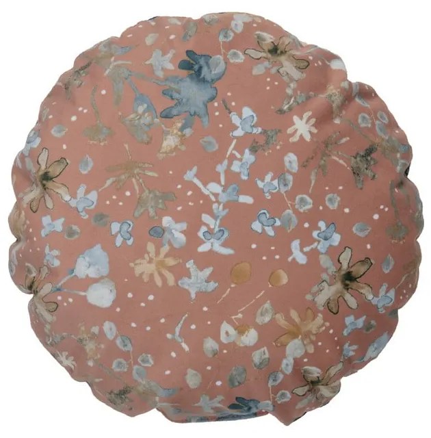 Polštář BePureHome Velvet Melon, ø 45 cm