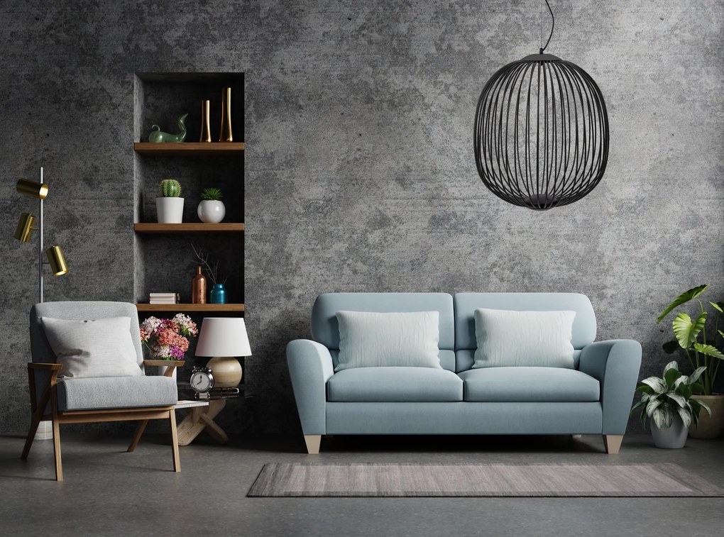 Toolight - LED závěsné stropní svítidlo APP967-1CP, černá, OSW-06110