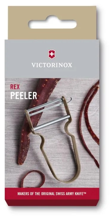 VICTORINOX Škrabka Rex s rovným ostřím Cashew